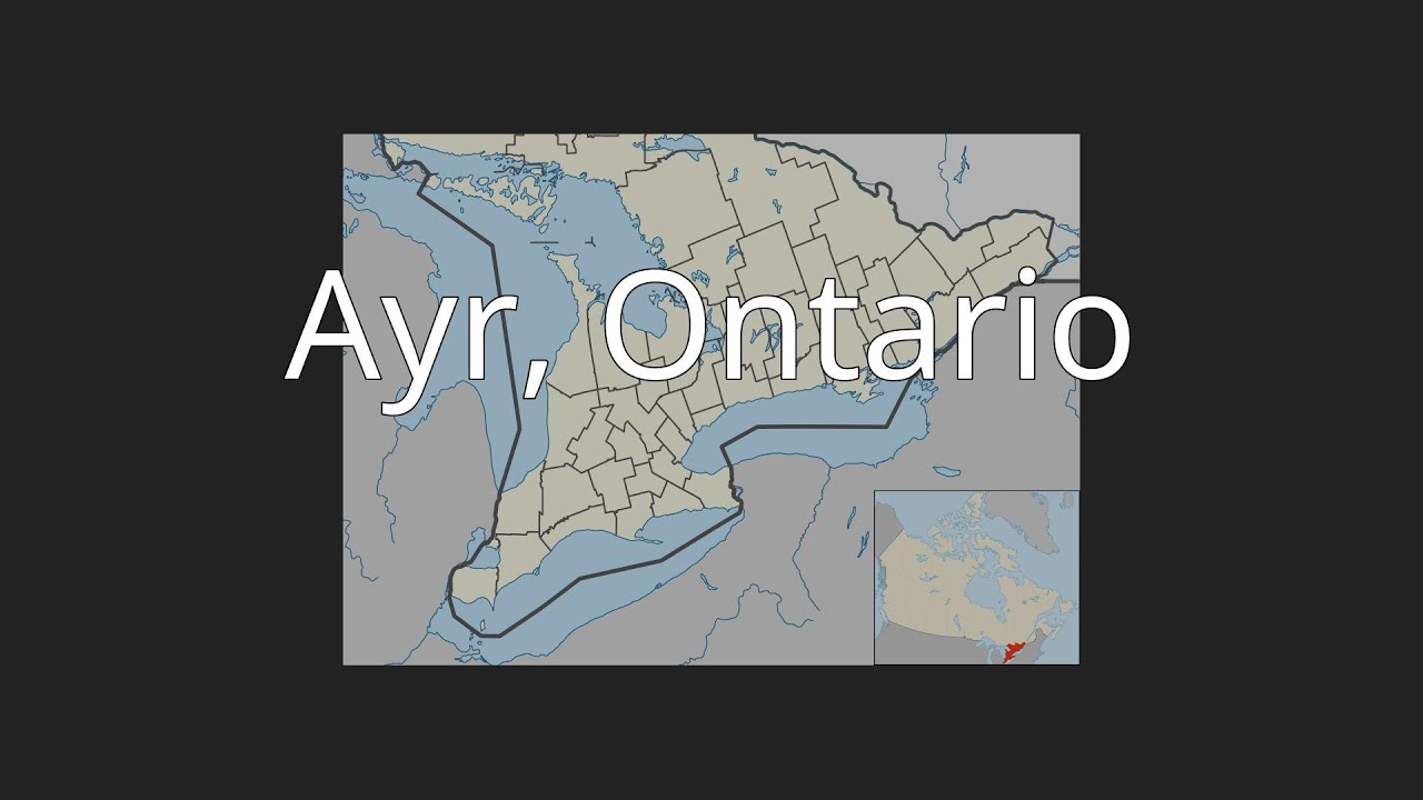 Ayr, Ontario - YouTube