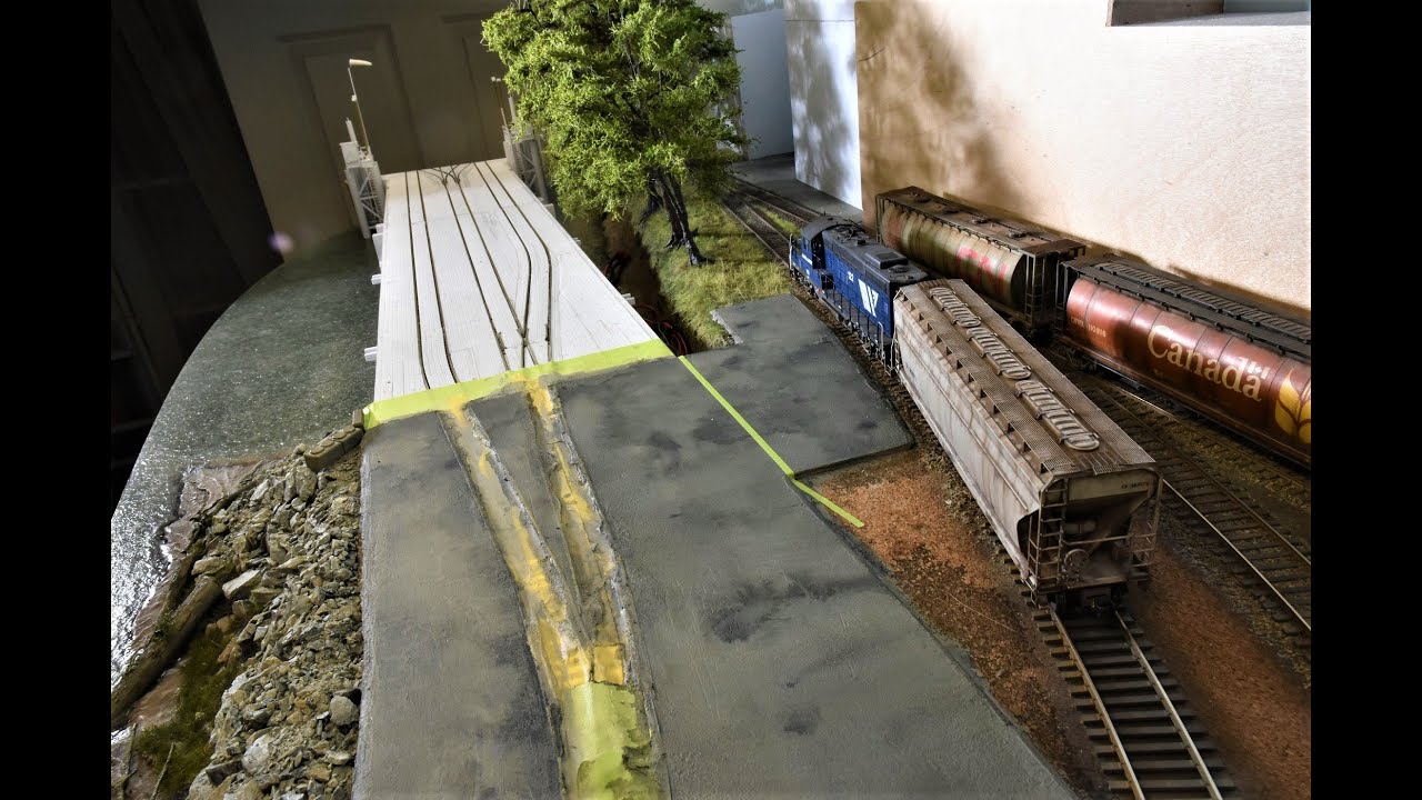 Modeling Buried Track and Crossings #68 (Part 1) | Boomer Diorama - YouTube