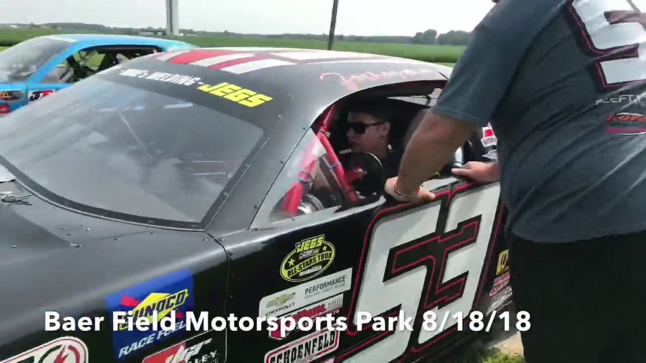 Baer Field Motorsports Park 8/18/18 CRA late model sportsman practice ...