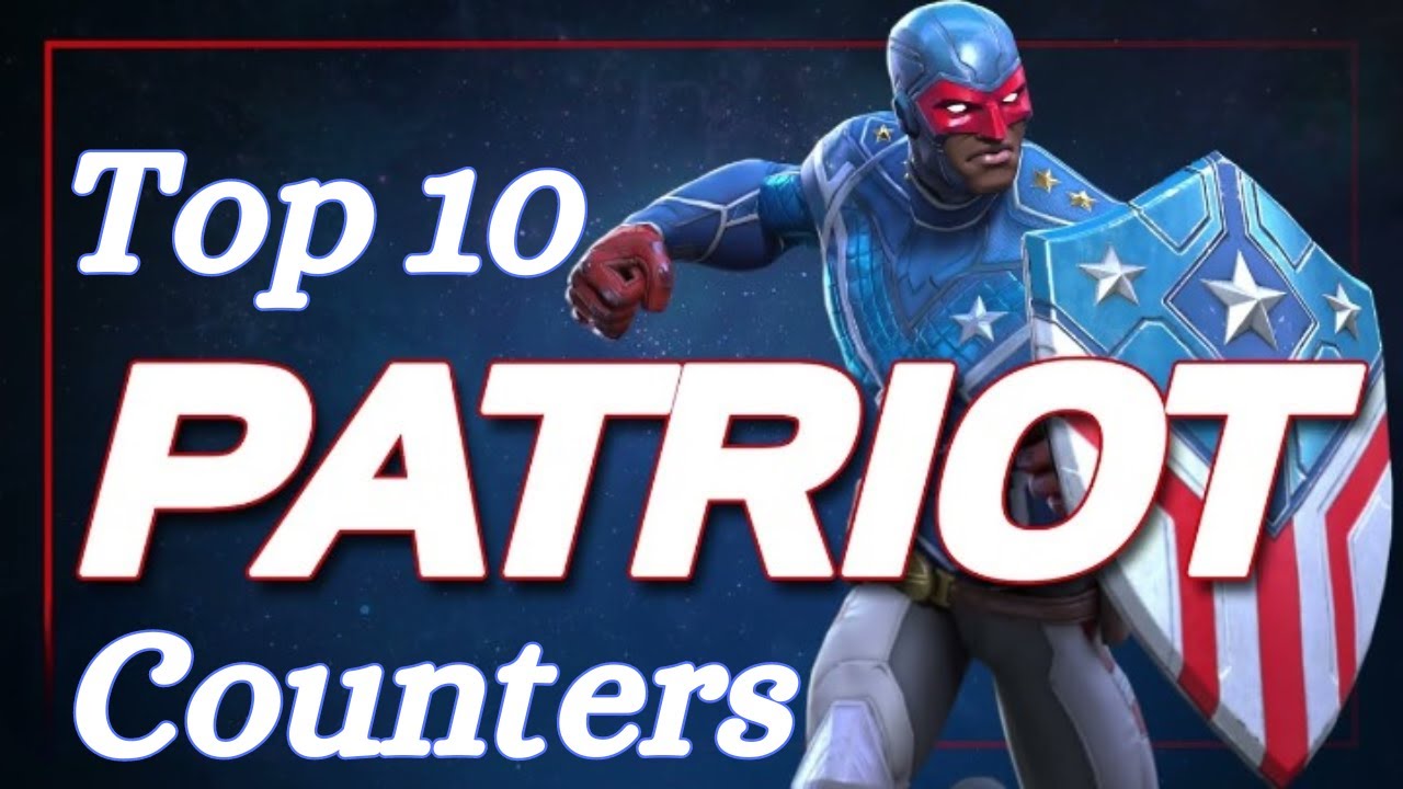 Top 10 Counters For Patriot MCOC - YouTube