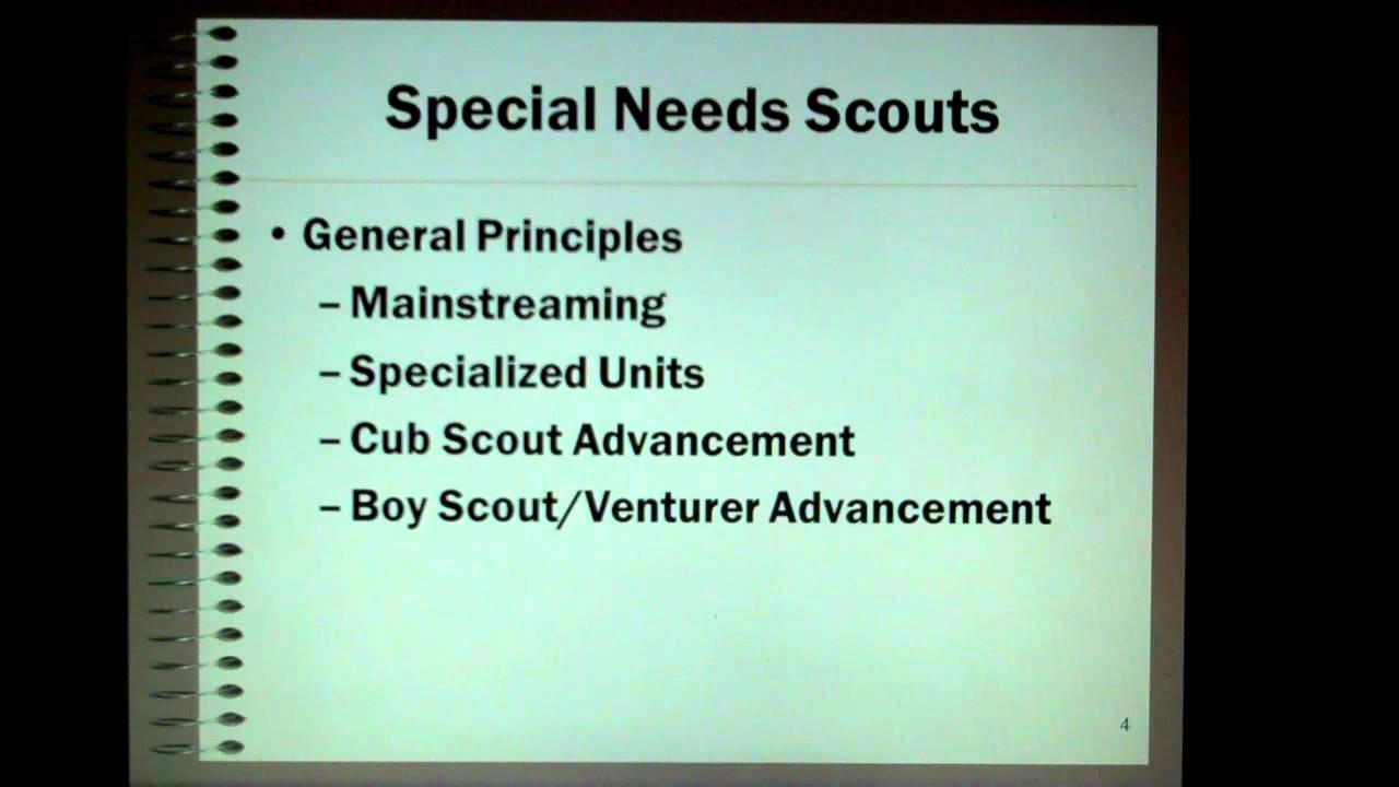 Working w/ Scouts w/ Autism Spectrum Disorders - Part 1 of 4.mp4 - YouTube