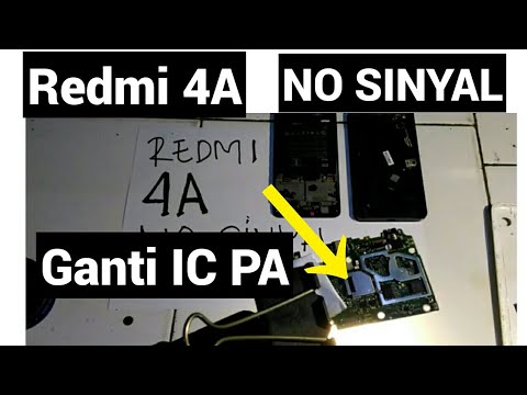REDMI 4A SINYAL HILANG GANTI IC PA RF 5422 - YouTube