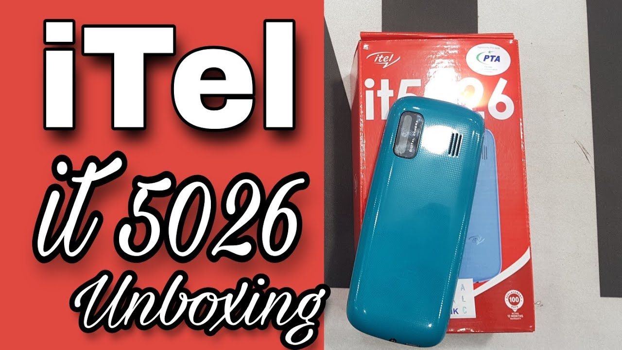 iTel it 5026 Unboxing in urdu/hindi 1,700 Rs iTinbox - YouTube