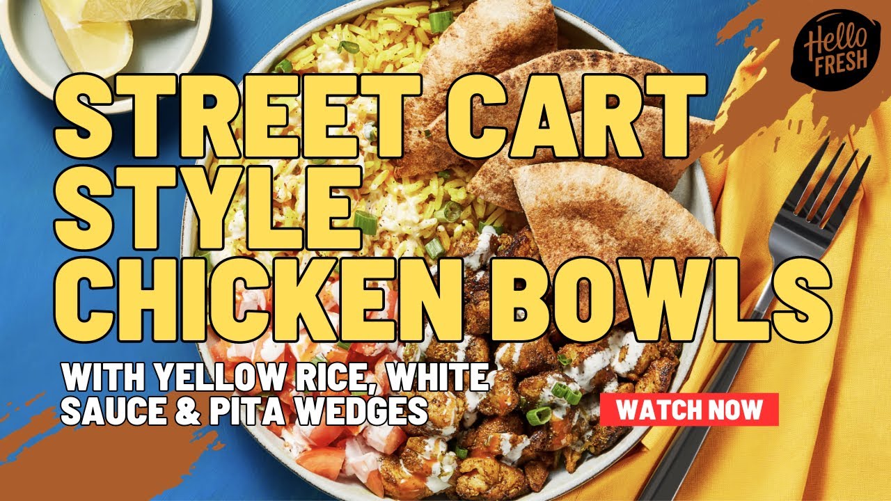 HelloFresh Street Cart Style Chicken Bowl Recipe *ASMR Cooking* - YouTube