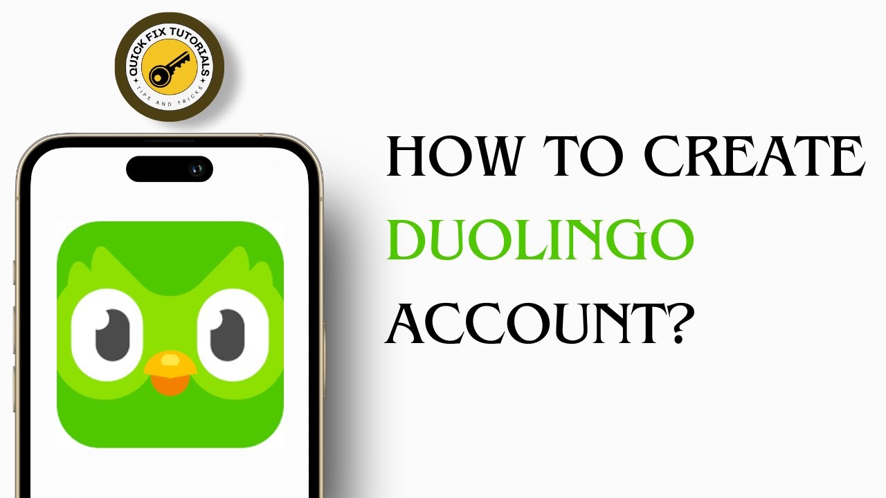 How To Create Duolingo Account - YouTube