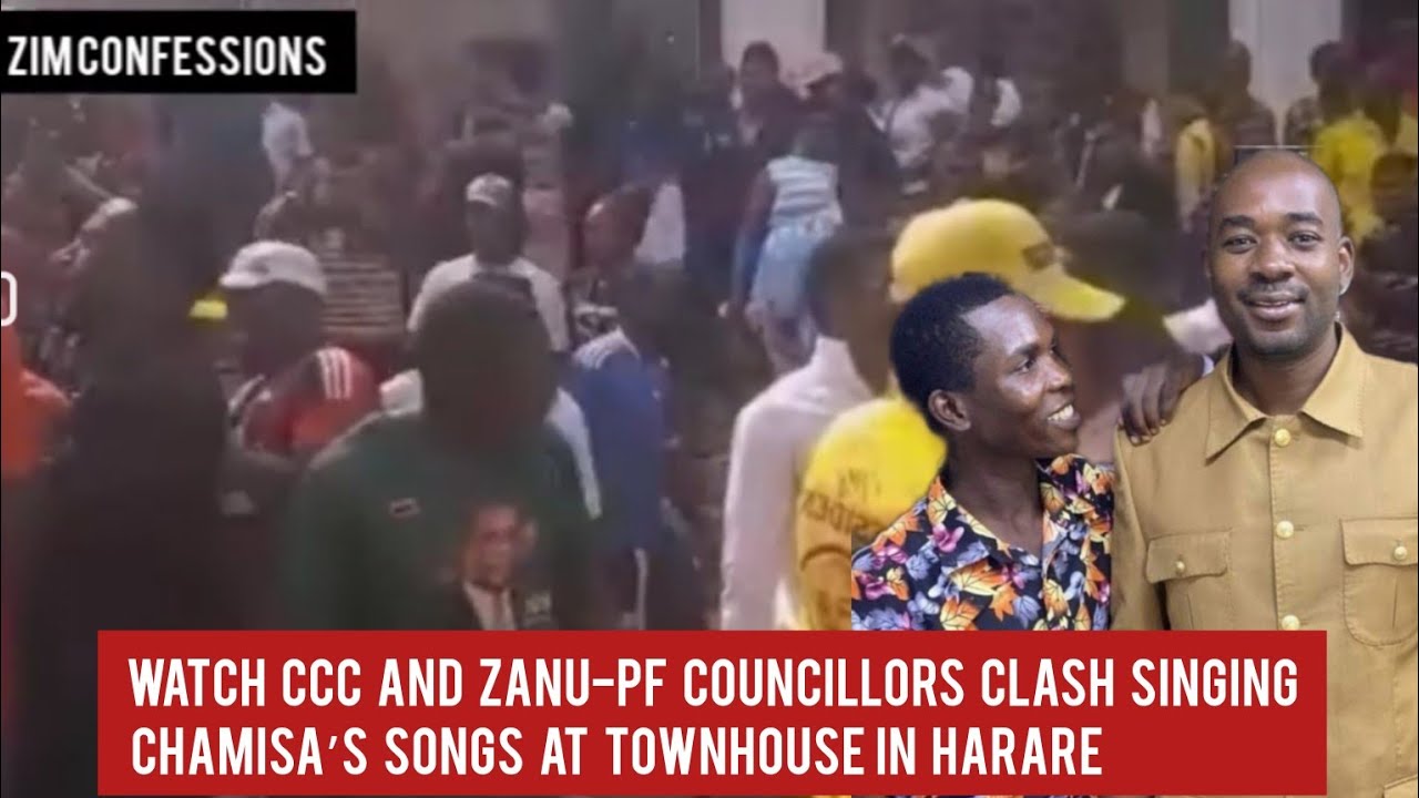 Watch CCC And Zanu-PF Elected Councillors Clash Singing Chamisa’s Songs ...