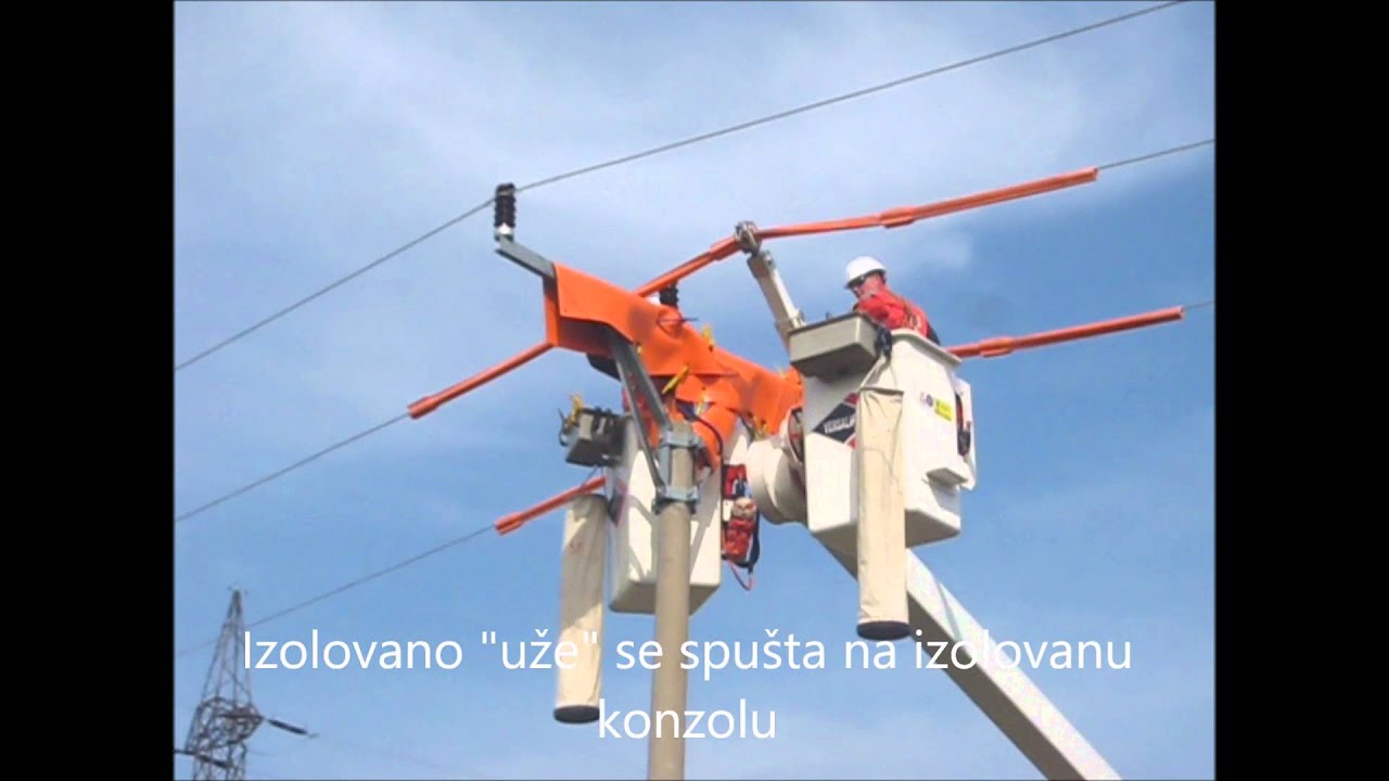 Radovi pod naponom od 20.000 V ! - YouTube