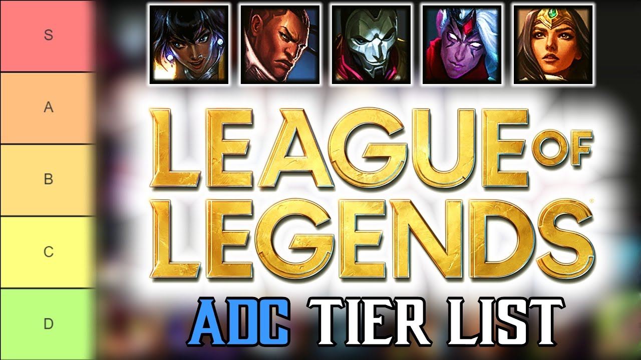 League of Legends ADC Tier List - Season 14 - YouTube