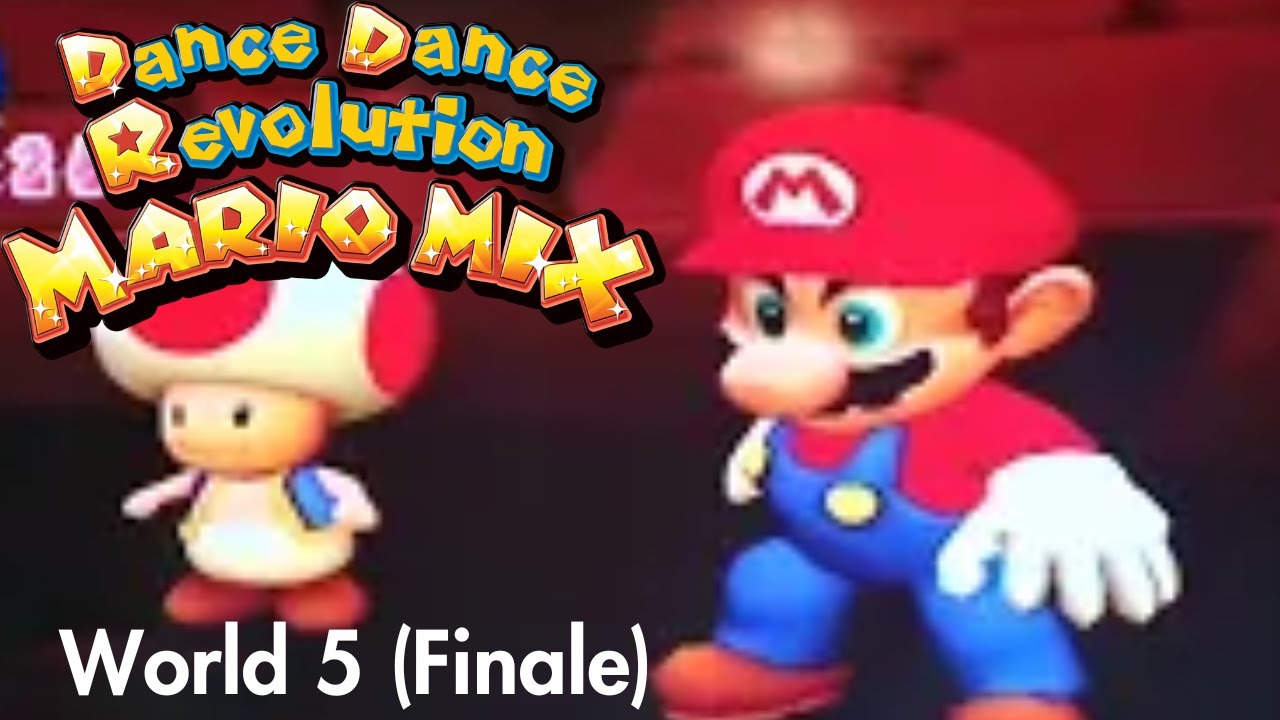Dance Dance Revolution Mario Mix: Gameplay Walkthrough Part 5 - World 5 ...