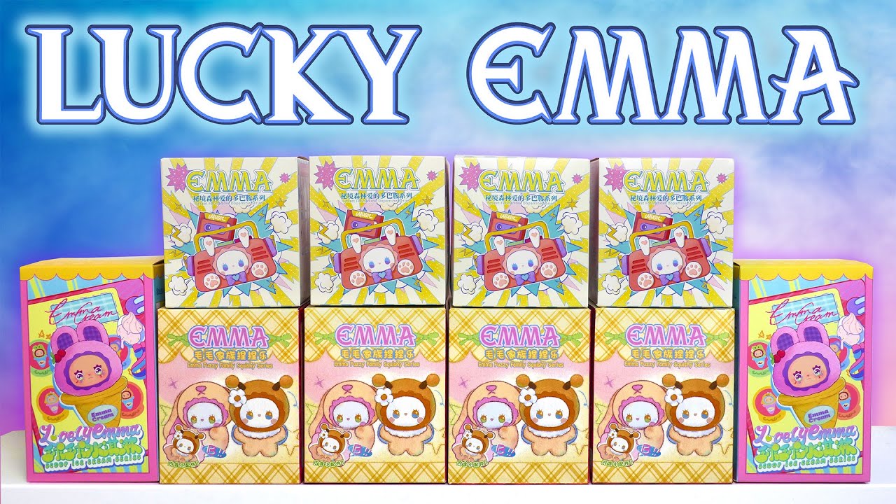 LUCKY EMMA Random Blind Box Unboxing #luckyemma - YouTube