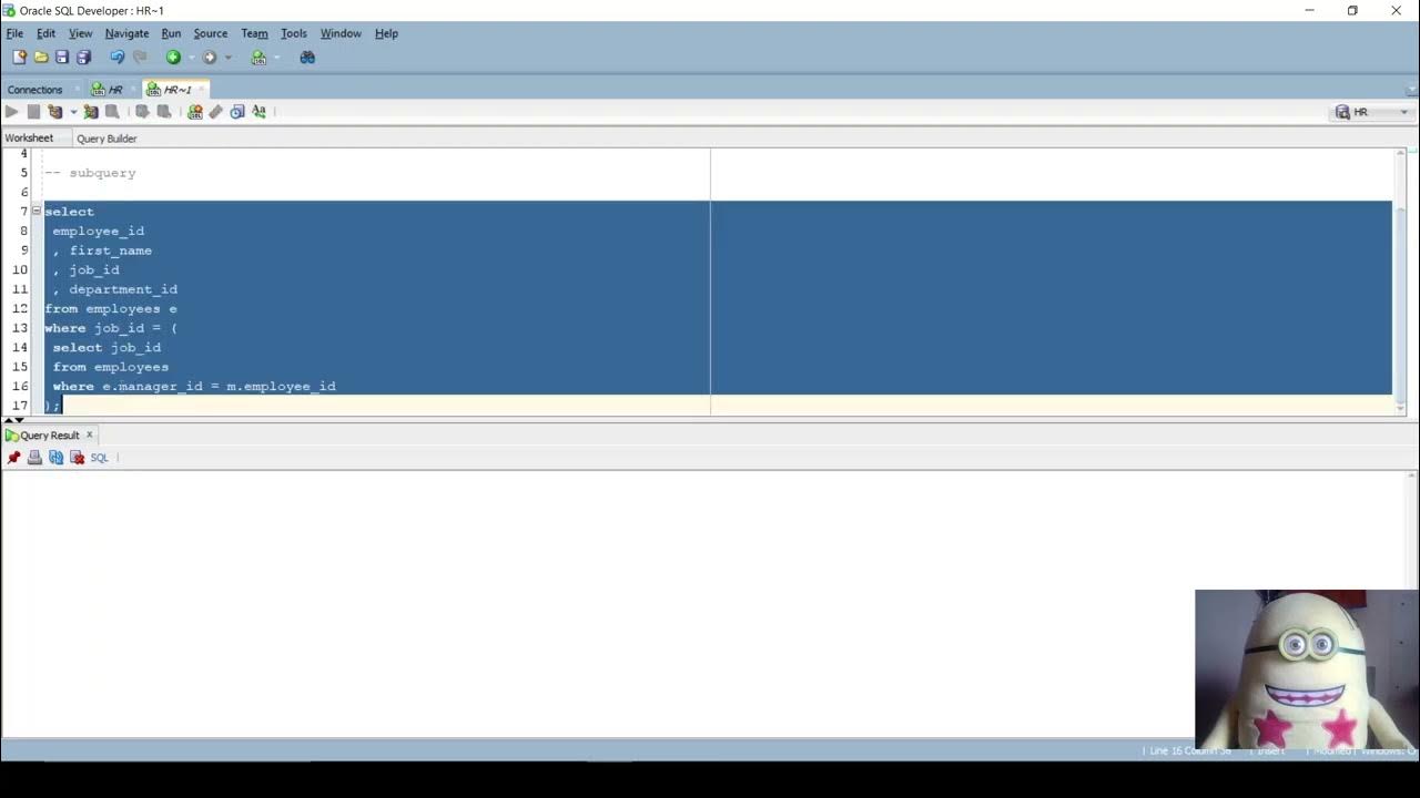 SQL query to find employees who have the same job title as their ...