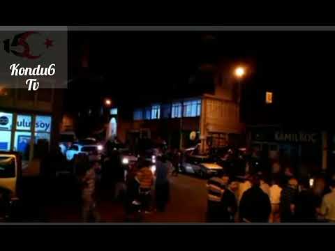 15 Temmuz'da Dernekpazarı Ayaktaydı..