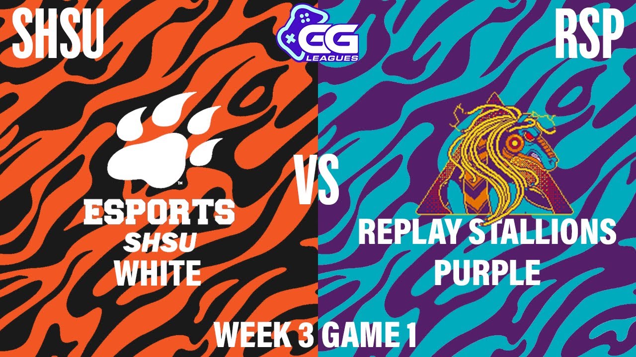 SHSU Esports White vs Replay Stallions Purple Game 1 - YouTube