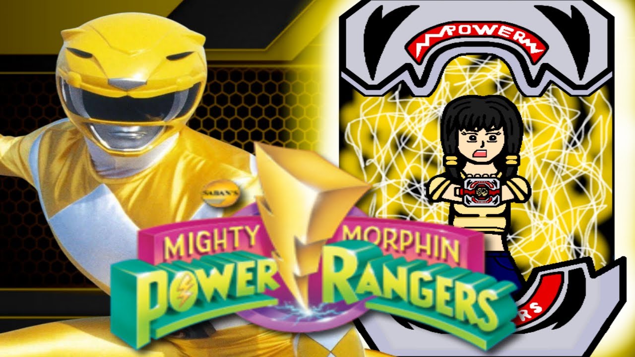 ANIMATED MORPH: MMPR Yellow (By Lupin Green) - YouTube