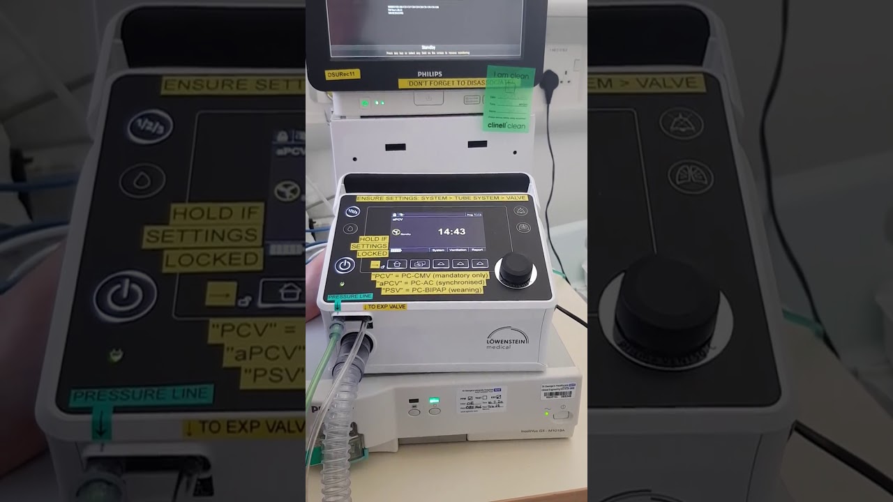 Quick Ventilator Guide: Lowenstein Prismavent - YouTube