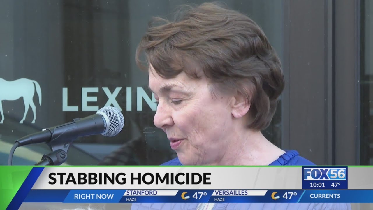 Lexington stabbing homicide - YouTube