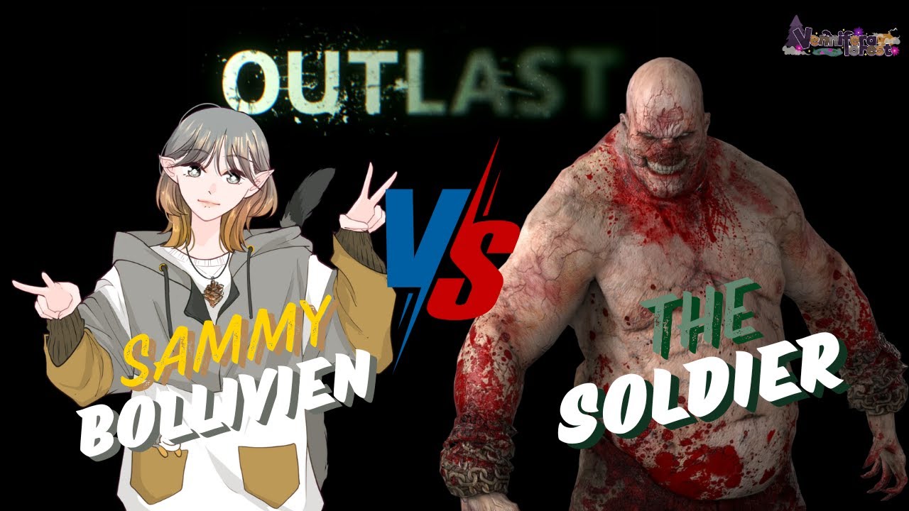 【CLIP】 SAMMY VS THE SOLDIER | [VTUBER ID] #vtuberid #outlast #clips # ...