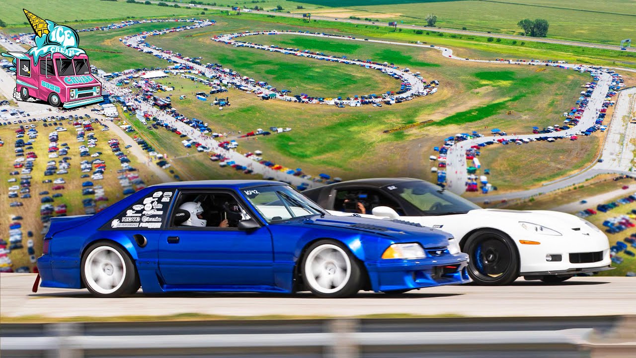 INSANE Car Party & Race: Ice Cream Cruise 2022 - YouTube