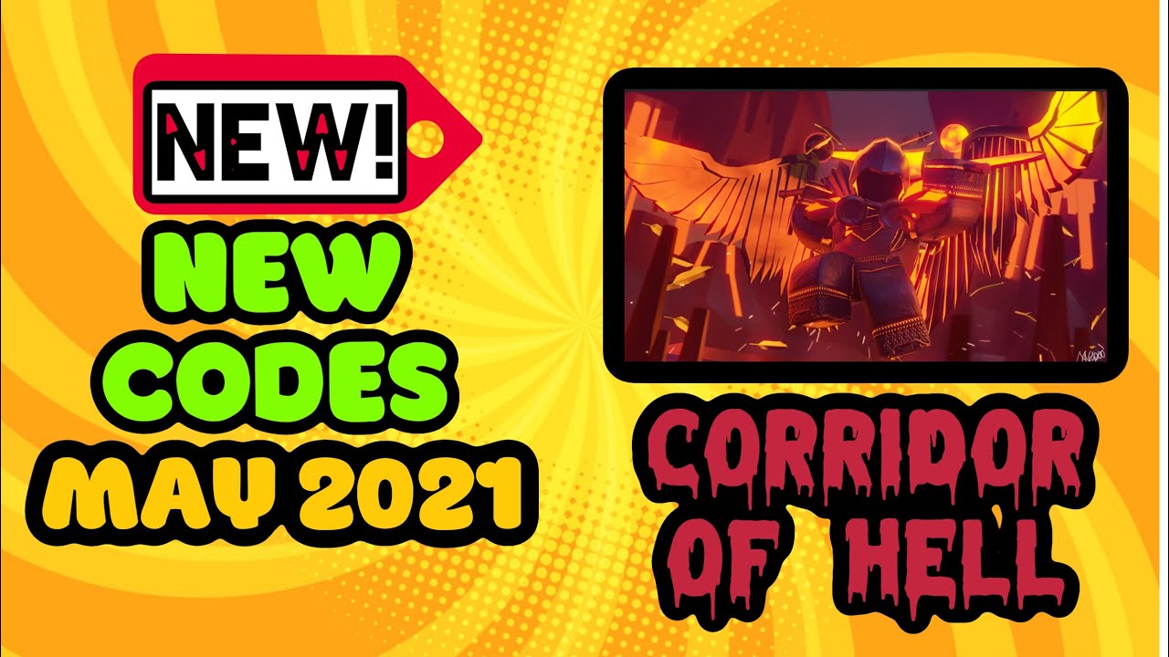ROBLOX CORRIDOR OF HELL| *MAY 2021 CODES* | CODE FOR A LOT OF COINS ...