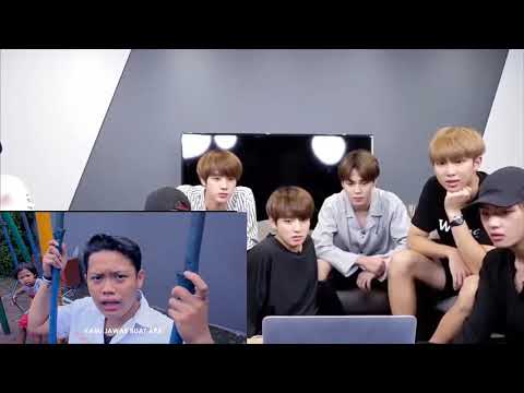 BTS|REACTION TO BLEKJEK (BLACKPINK PARODY) - DDU DDU DU FULL VERSION