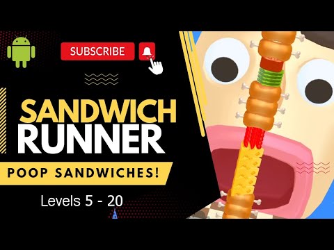 Sandwich Runner - How many HOT POOP SANDWICHES can you make?! Android ...