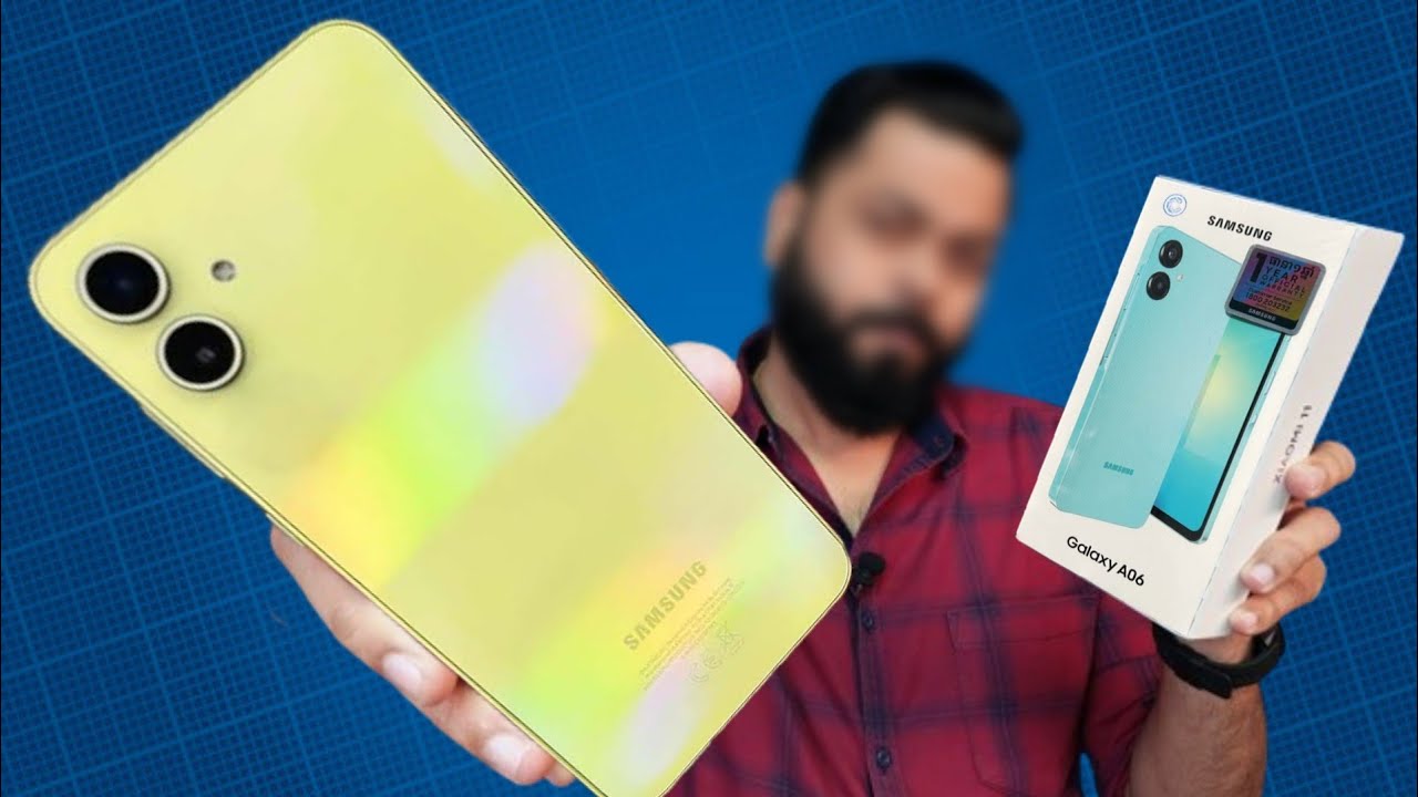 Samsung Galaxy A06 5G Unboxing, price & launch date - YouTube