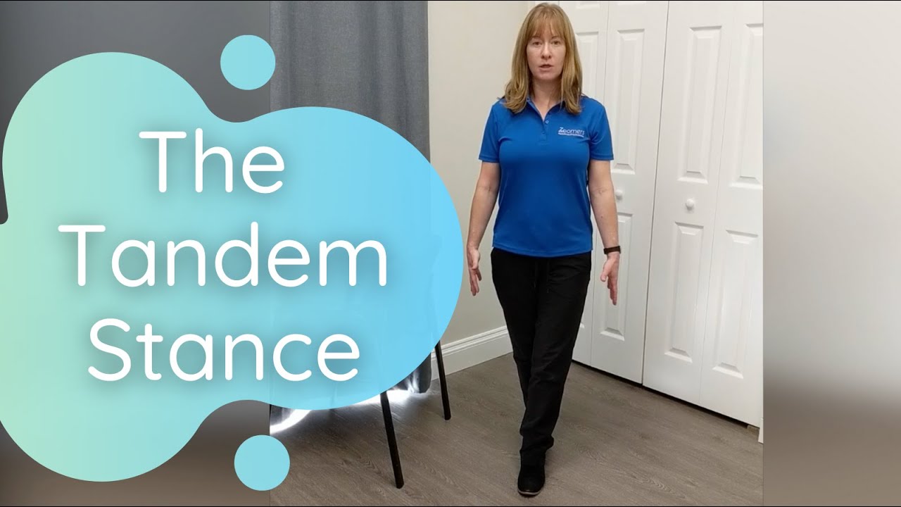Lindsey's Favourite Balance Exercise - The Tandem Stance! - YouTube