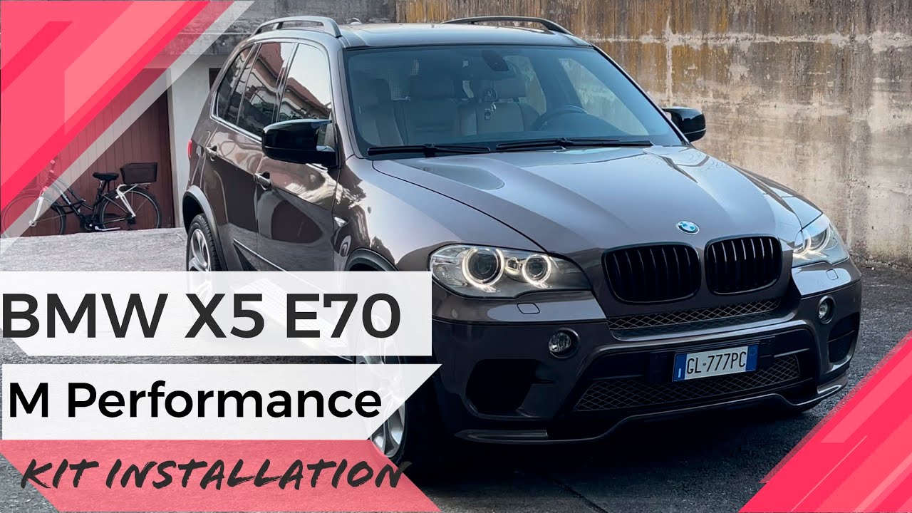 BMW X5 E70 M Performances Kit Installation/установка - YouTube