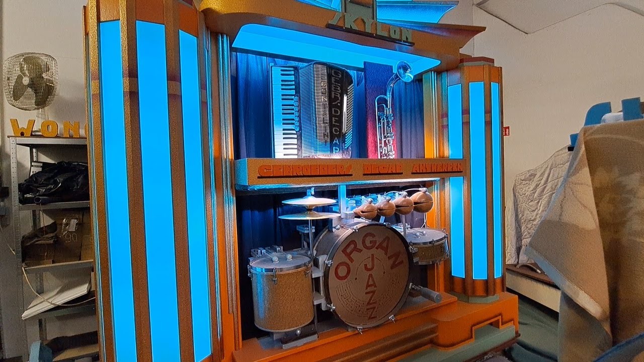 72 key Decap dance organ "Skylon" - March 2025 - YouTube