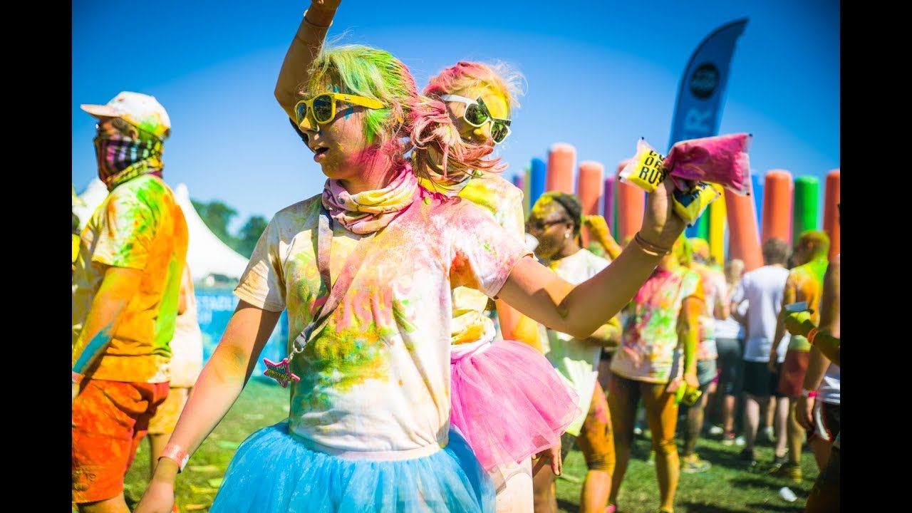 Color Obstacle Rush 5k - YouTube