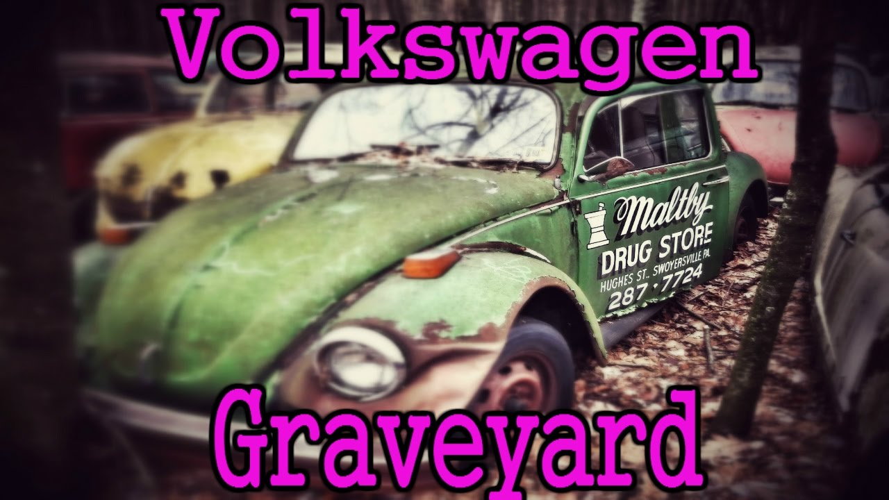 Massive Abandoned VW Graveyard W/ Drone Footage - Over 200 Cars - YouTube