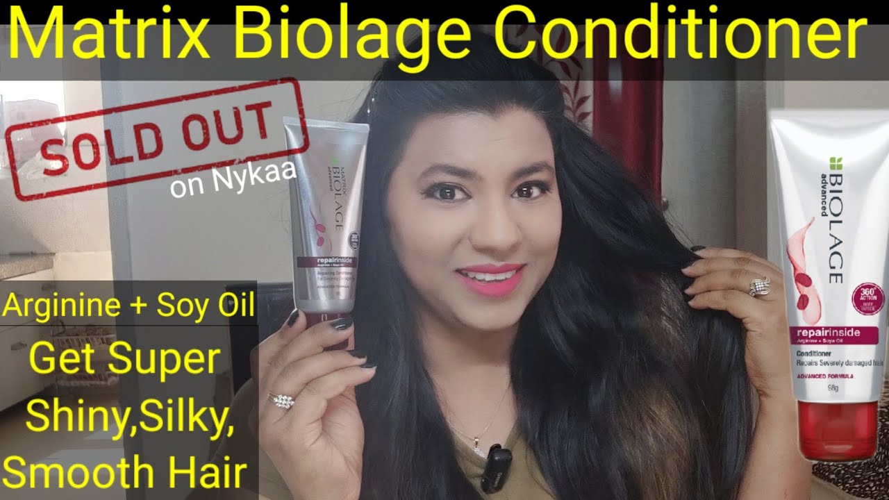 Matrix Biolage Conditoner| Arginine|Soy Oil| Super Soft Tangle Free ...