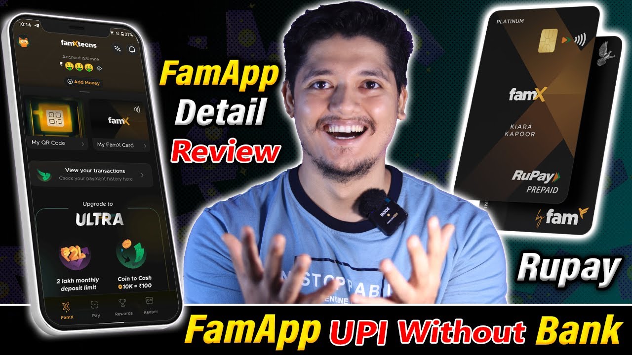 Famapp By Trio UPI & Card🔥 | Fam App Kaise Banaen - Fam Pay Per Bank ...