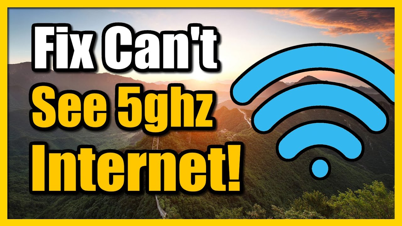 How to Fix Can't see 5ghz Wifi Internet on FIRE TV (Fast Tutorial ...