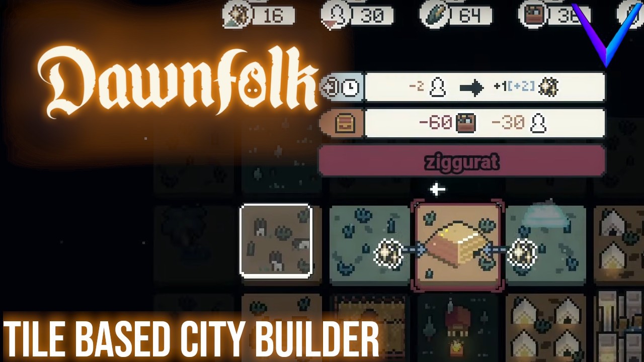A Tile Based City Builder With a Lot of Soul | Dawnfolk First Look ...