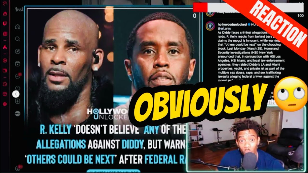 R Kelly SUPPORTS Diddy ?! - YouTube