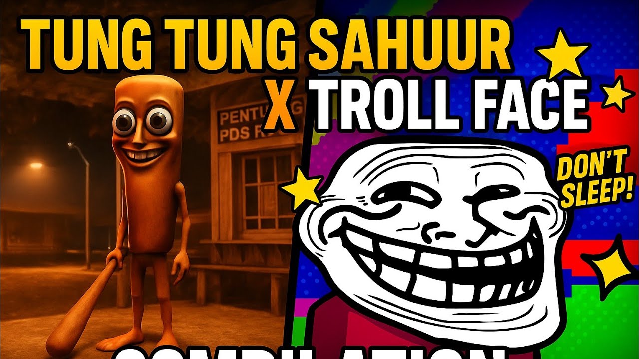 Tung Tung Tung Sahur Compilation X Troll Face Memeeeeee - YouTube