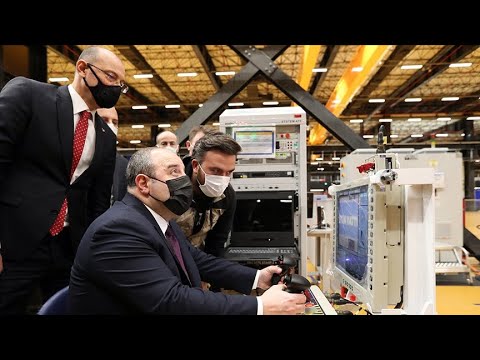 Bakan Varank, stabilize silahlı kule sistemini test etti