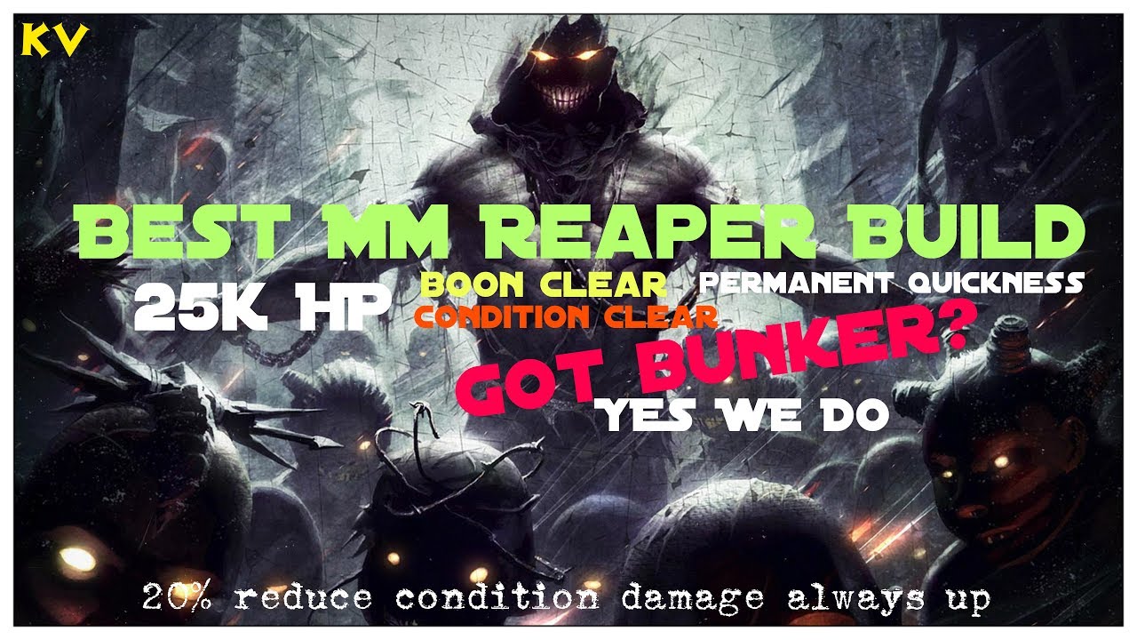 Guild Wars 2 - My Best MM Reaper Build 🔰PVP 🌌 - YouTube