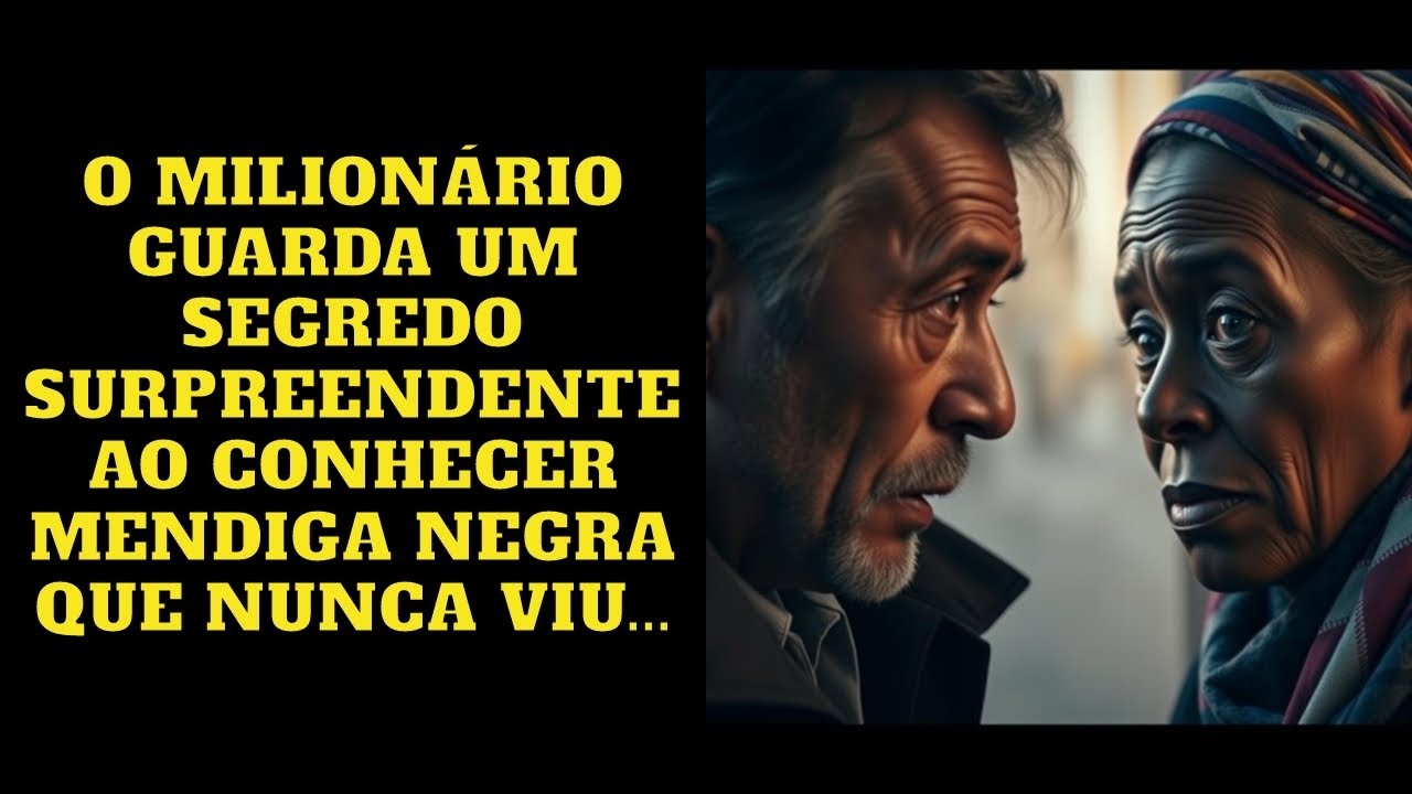 O MILIONÁRIO Guarda Um Segredo Surpreendente Ao Conhecer MENDIGA NEGRA ...