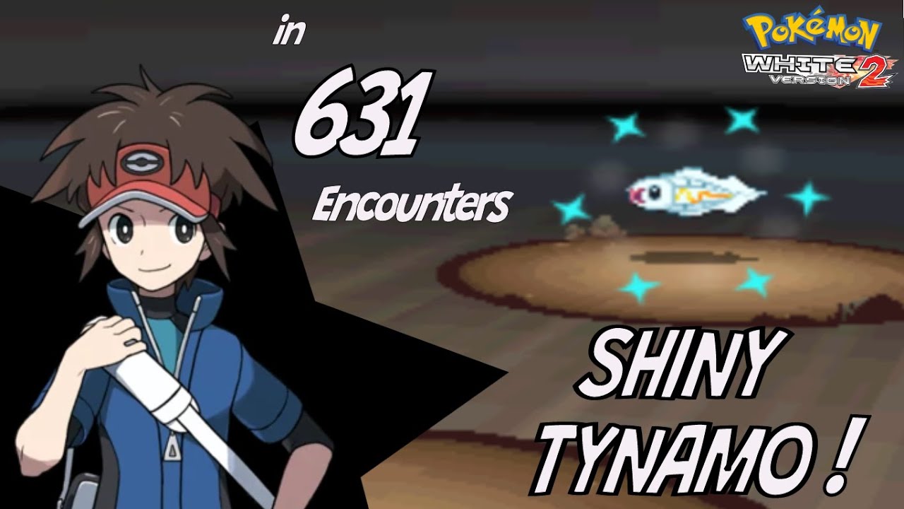 SHINY TYNAMO ! in 631 ENCOUNTERS! (Pokémon White 2) - YouTube