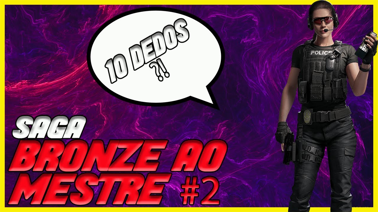 SAGA DO BRONZE AO MESTRE AREA F2. HUD DE 10 DEDOS! QUE? - YouTube