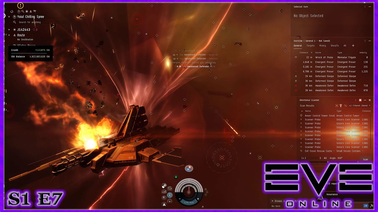 EVE Online 4K Gameplay | I Came. I Saw. I DIED🚑...😂 | S1 E7 | NEW SOLO ...
