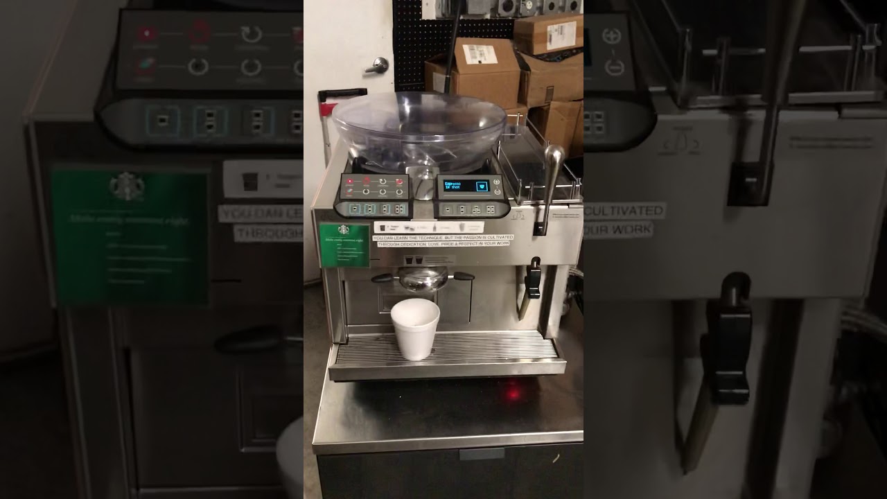 Mastrena CS 2 Expresso Machine #5 Tested & Working - YouTube