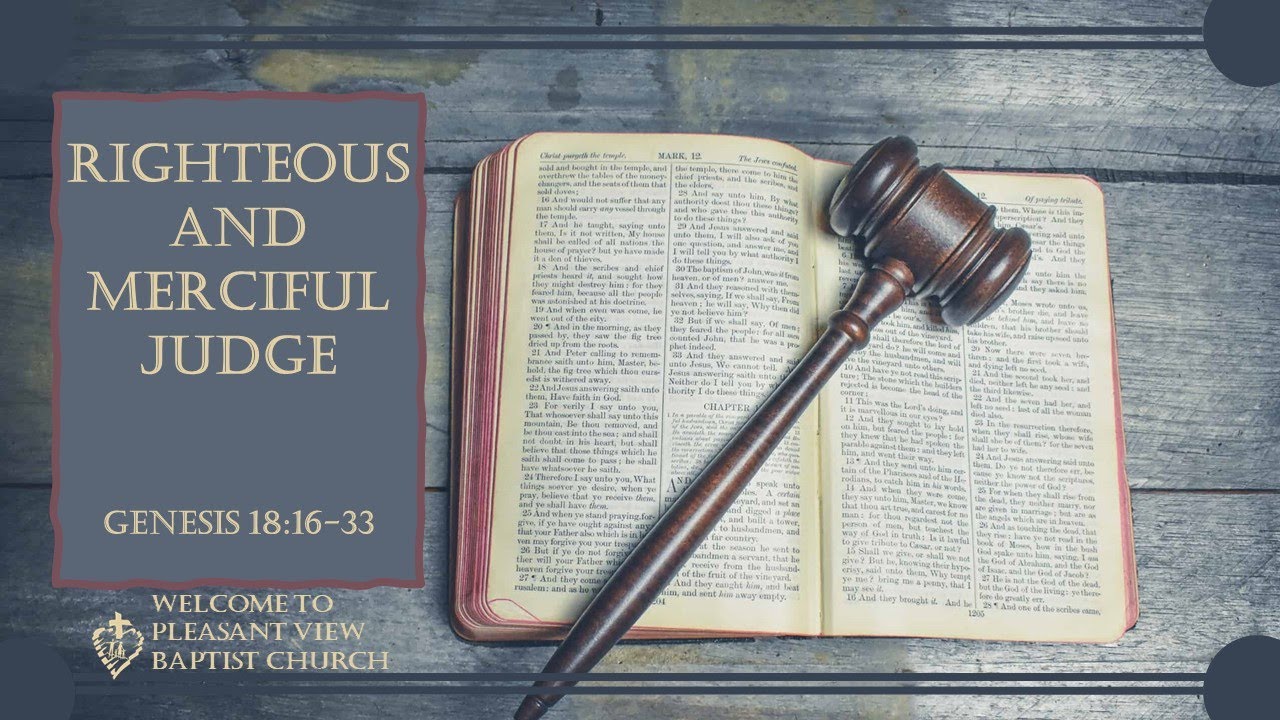 Righteous And Merciful Judge (part 2) • October 16, 2022 - YouTube