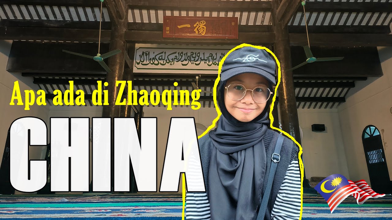 Area makanan halal Masjid Chengdong China - YouTube