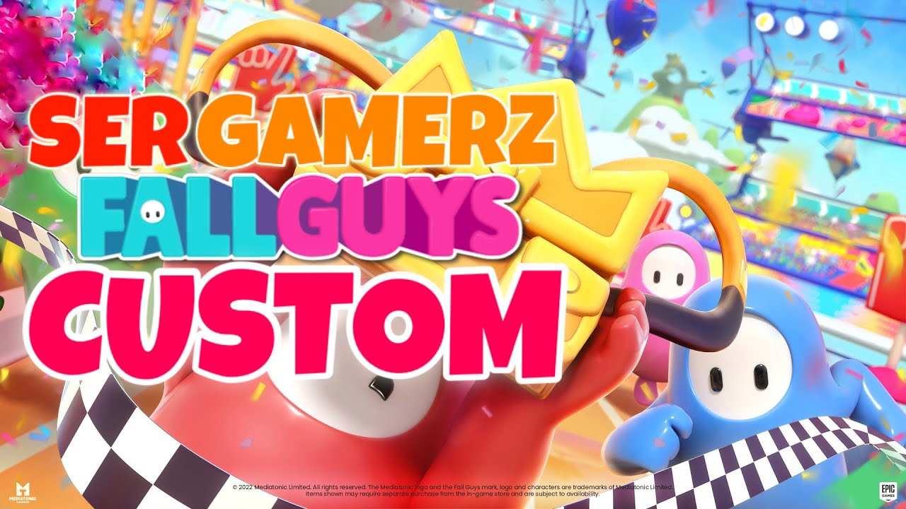 🔴 Fall Guys Custom Games Live Family Friendly With Viewers!! EU | FREE ...