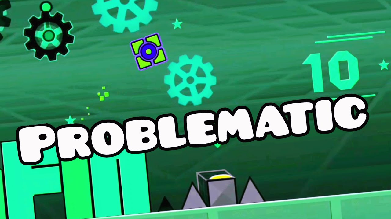 Problematic by Dhafin (Easy Demon) |Geometry Dash - YouTube
