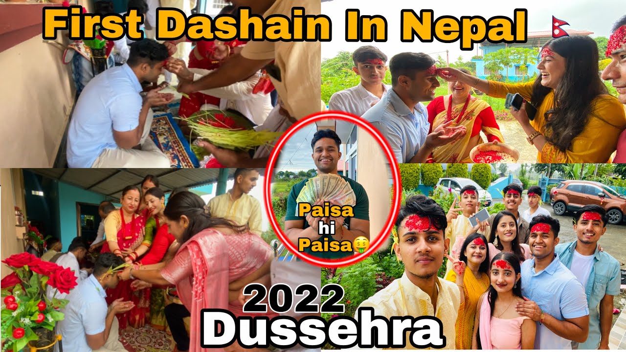 How Nepalis Celebrate Dussehra (DASHAIN) 2022 || Dashain Vlog - YouTube