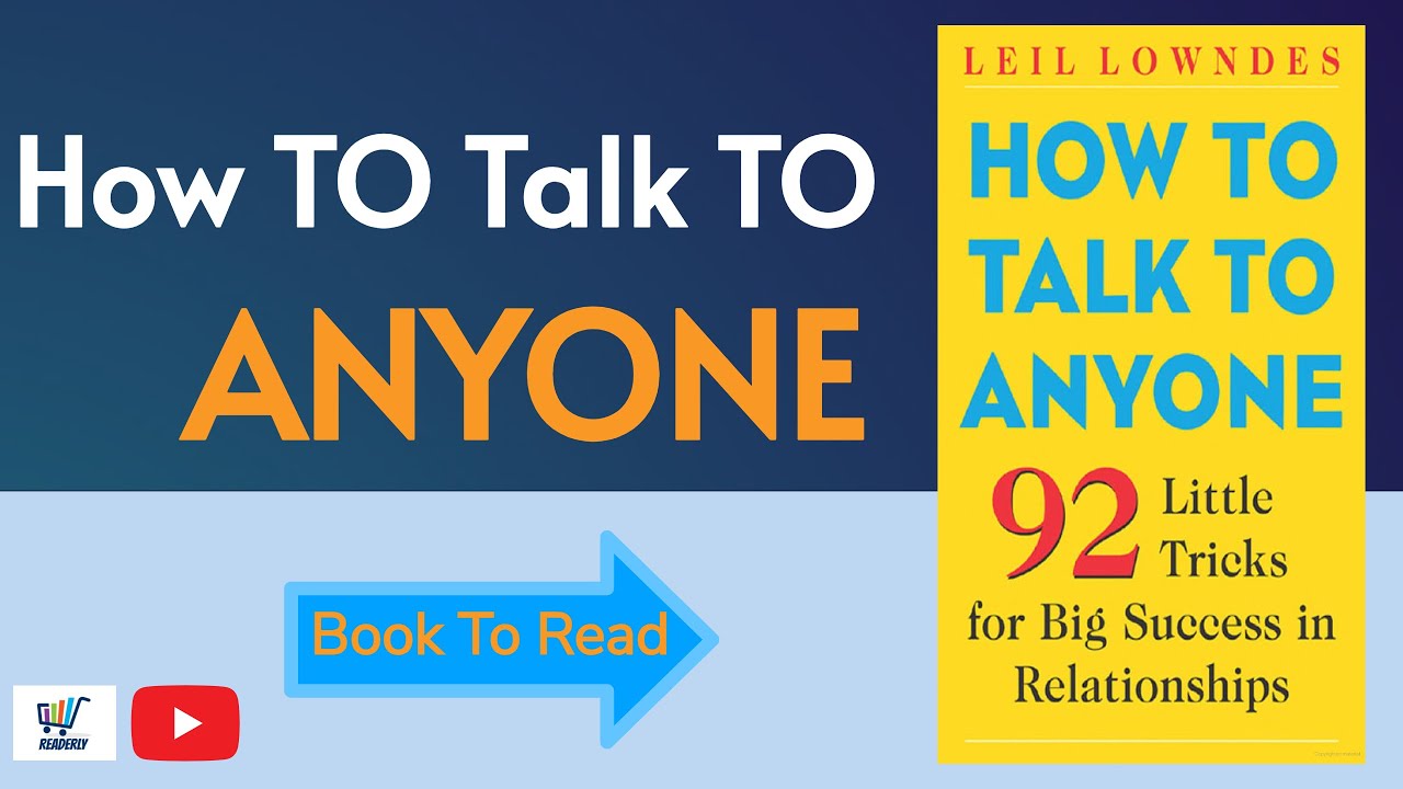 How To Talk To Anyone (Advance Communication Skills) by Leil Lowndes ...